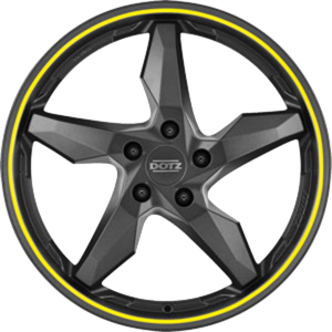 DOTZ Touge Graphite hjul Aluminiumfälgar